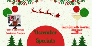 Menu | Zanies Rosemont Comedy Club