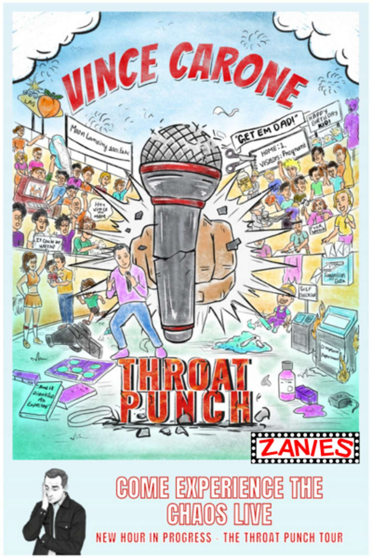 2026 Vince Carone | Zanies Rosemont Comedy Club